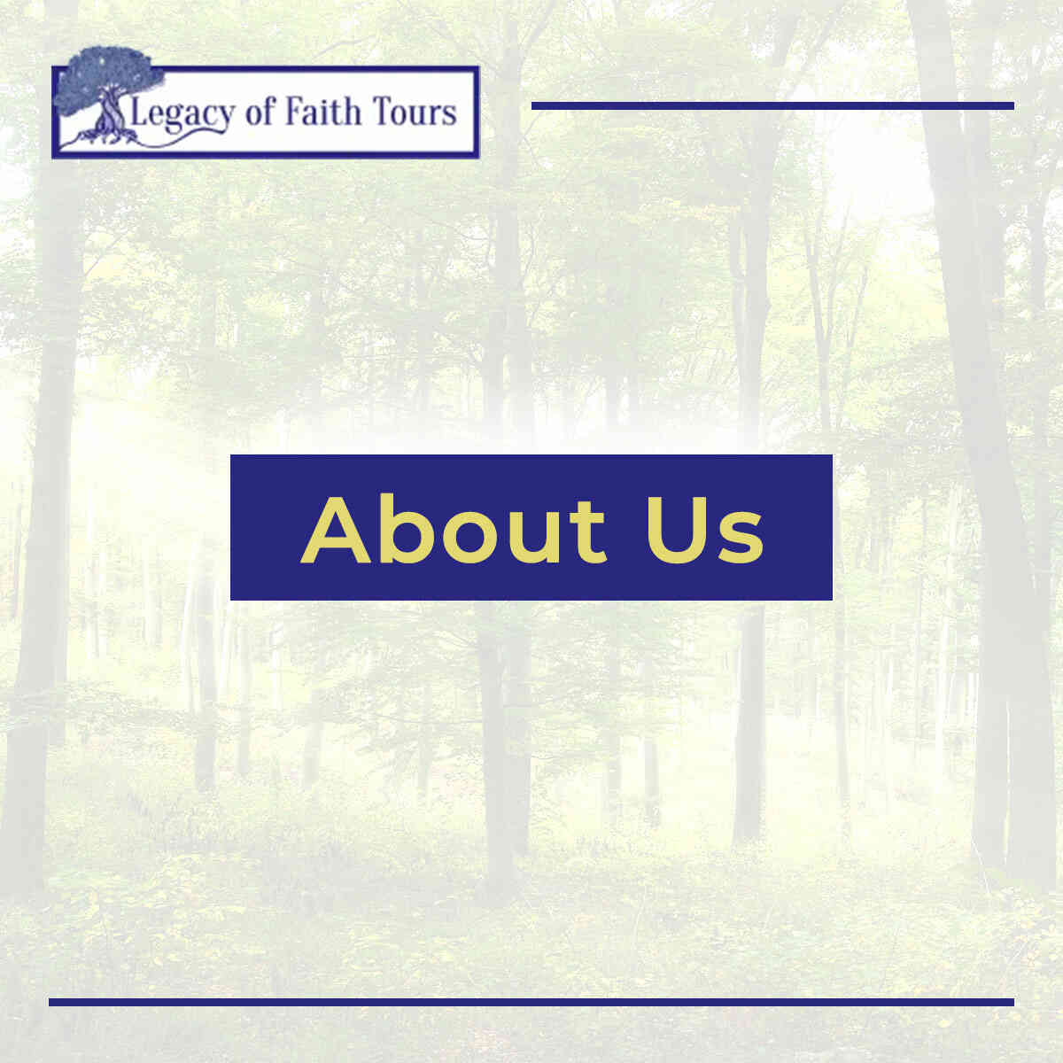 Learn About Us At Legacy Of Faith Tours
